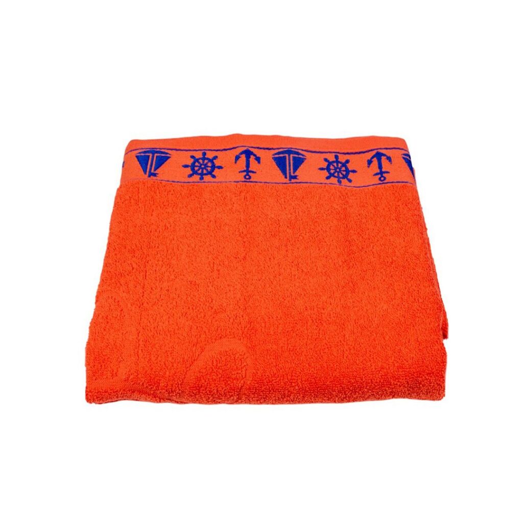 TOALLA PLAYA PRAIA 42, NARANJA, 78X160CM – Super Puntos