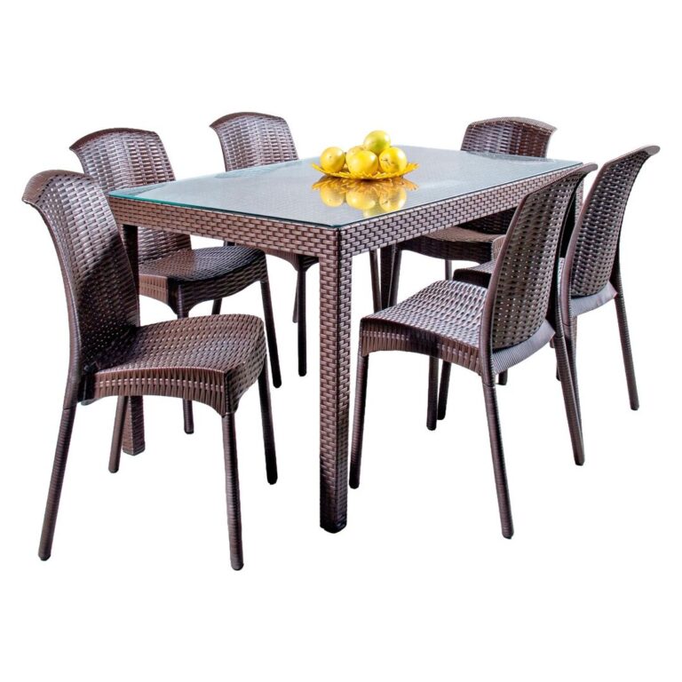 Comedor de Exterior Rey Plast Tavarua 6 Puestos – Super Puntos